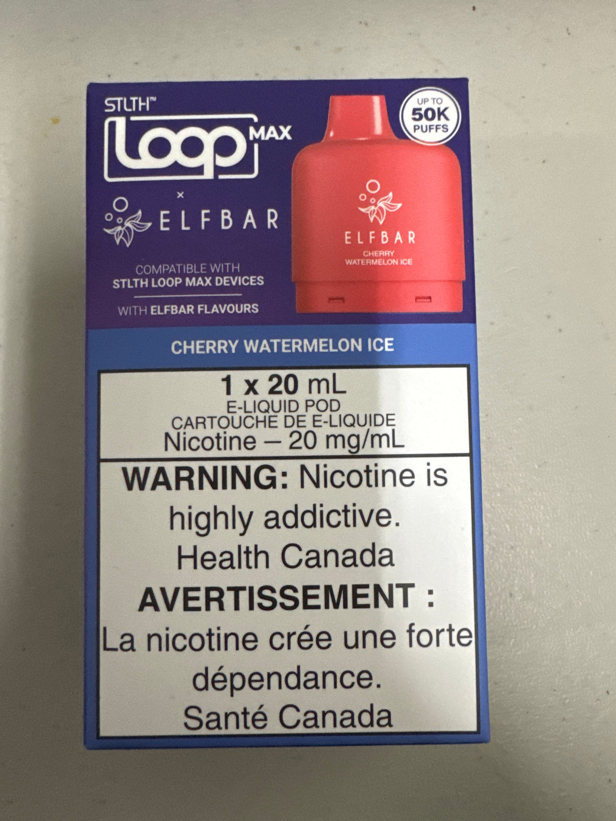 STLTH LOOP x ELFBAR 50K Pods Cherry Watermelon Ice – Vape Collective
