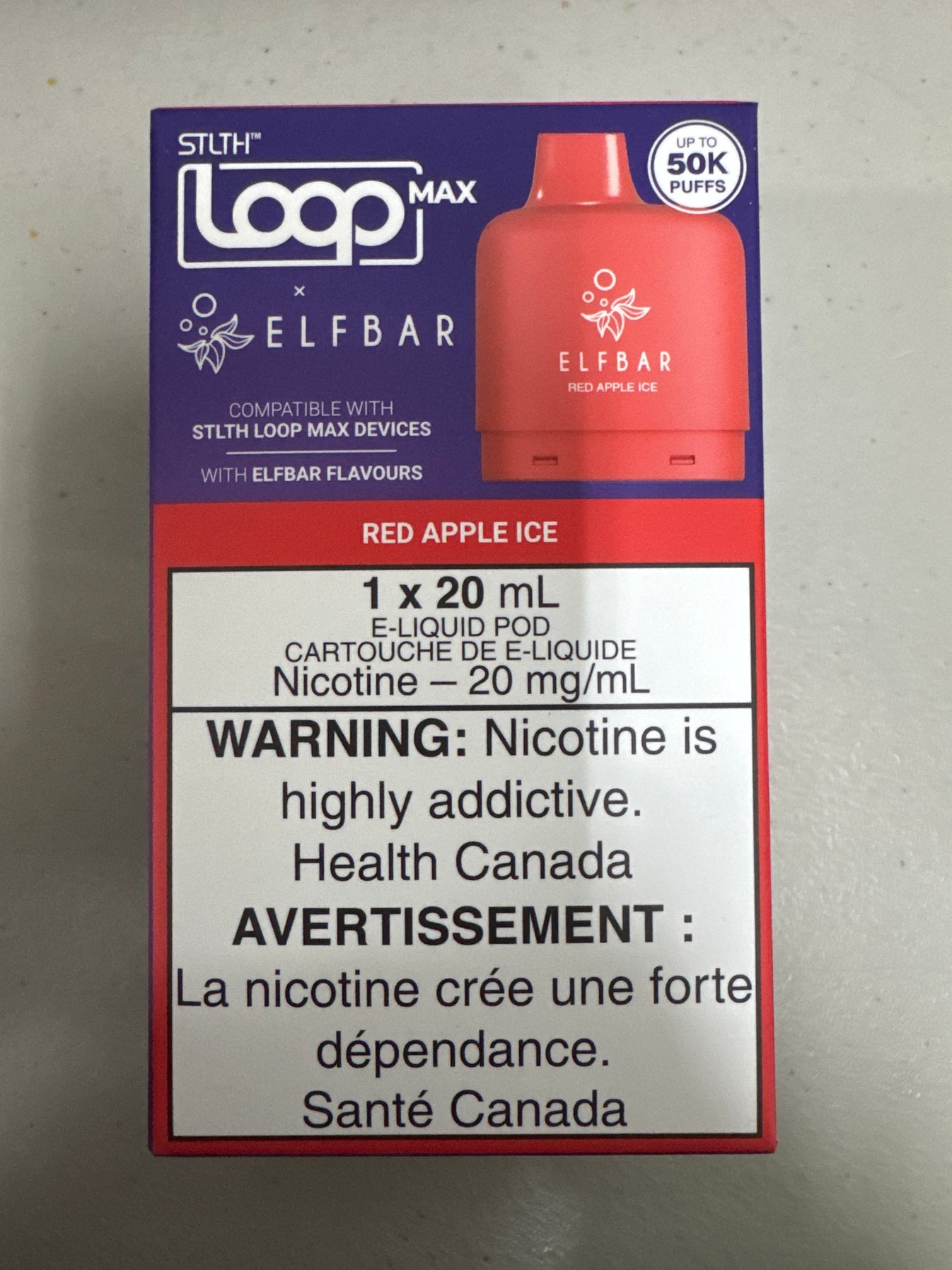 STLTH LOOP x ELFBAR 50K Pods Red Apple Ice – Vape Collective