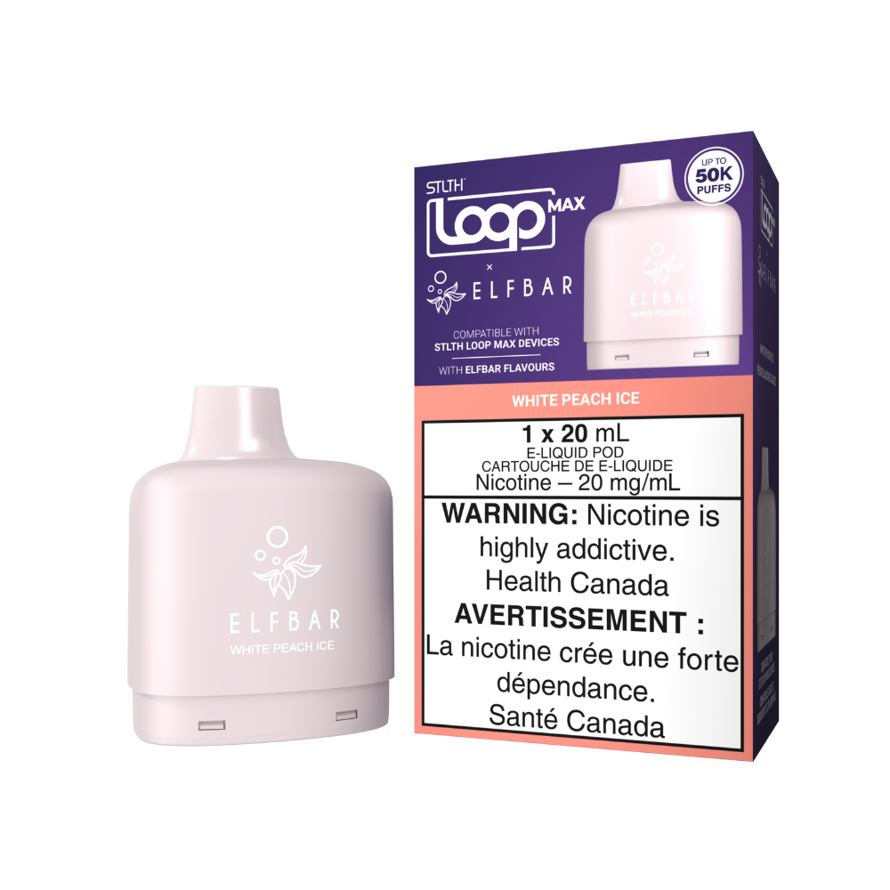 STLTH LOOP x ELFBAR 50K Pods White Peach Ice – Vape Collective